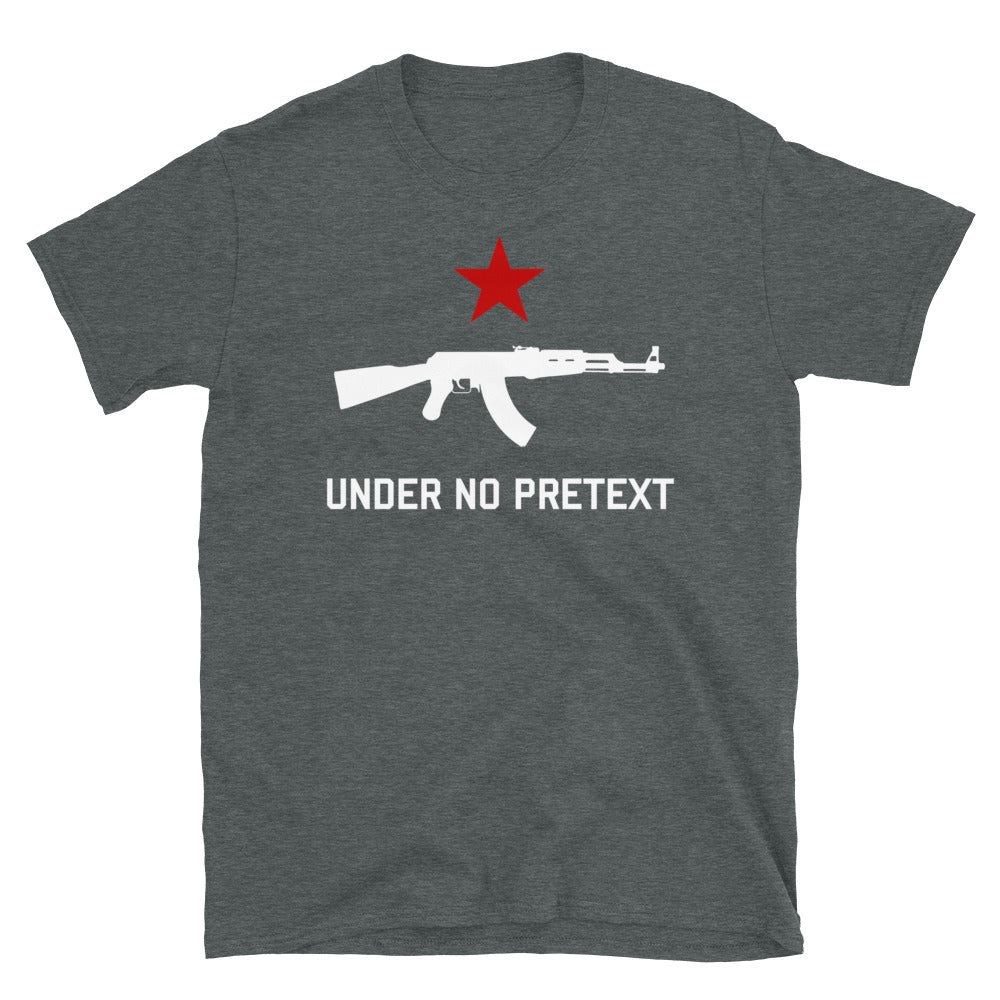 Under No Pretext - Socialist Red Star T Shirt – SpaceDogLaika