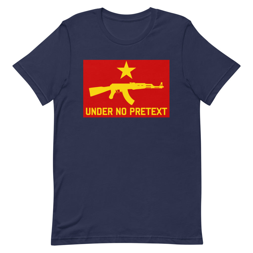 Under No Pretext - Red Flag T-Shirt – SpaceDogLaika